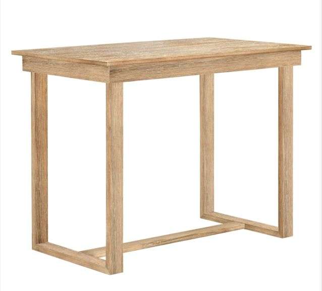 TOPMAX Farmhouse Countertop Height Dining Table - Metzger Property ...