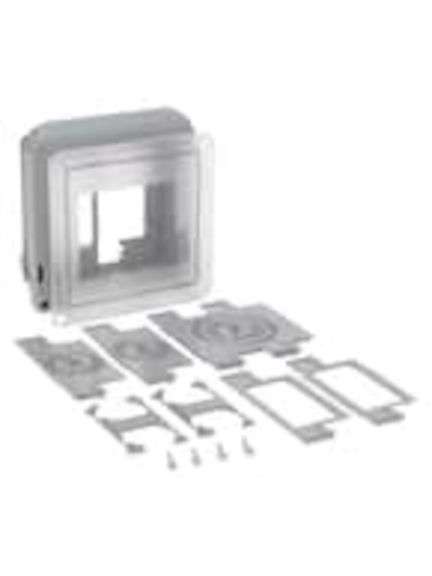 COMMERCIAL ELECTRIC - 2-Gang Extra Duty Non-Metallic Low Profile While ...