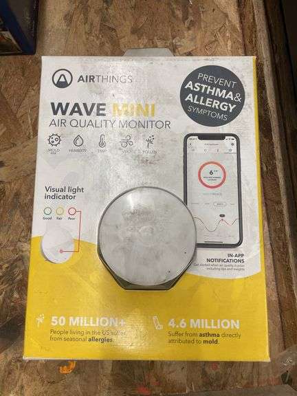Airthings Wave mini Air Quality monitor - Metzger Property Services, LLC