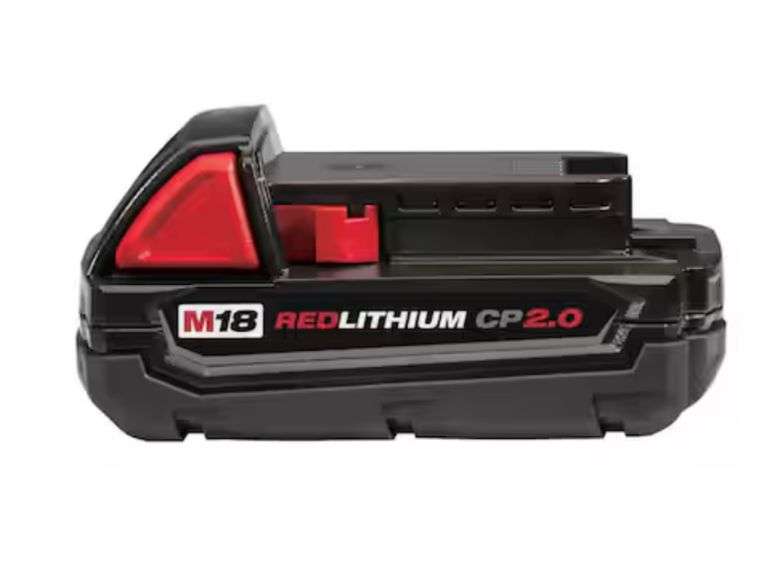 Milwaukee M18 18-Volt 2.0 Ah Lithium-Ion Compact Battery - Metzger ...