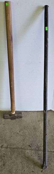 Sledgehammer and 44-Inch Pry Bar, 36-Inch - Metzger Property Services, LLC