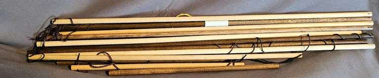 Varied Length Dowel Rods with String for Hanging - Metzger Property ...