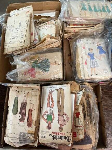 Sewing Patterns from Various Brands and Eras - Metzger Property ...