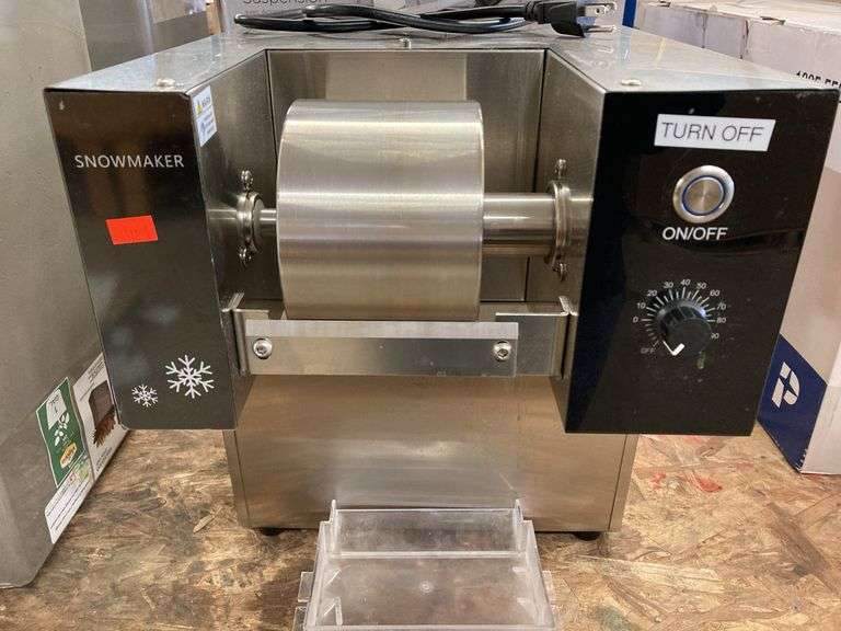 Stainless Steel Industrial Snow Maker - Metzger Property Services, LLC