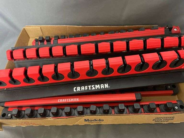 Craftsman Red and Black Socket Organizer Rails - Metzger Property ...
