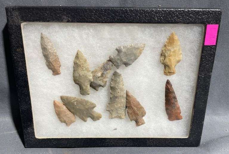 Points and Stones in Display Case - Metzger Property Services, LLC