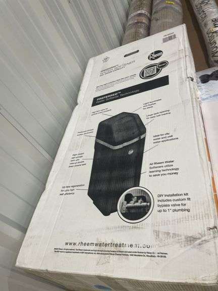 Rheem 32,000 Grain Preferred Home Water Softener for Hard Water and ...