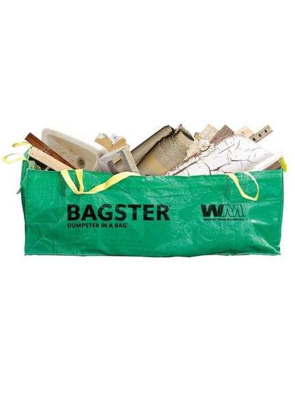 WM BAGSTER - Dumpster in a Bag (Holds up to 3,300 lb.) - Metzger ...