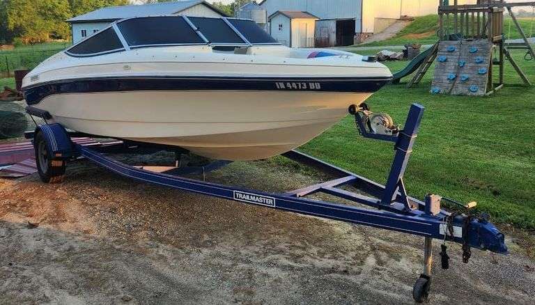 1995 Rinker 180 Runabout Boat, ready for the lake, new starter and ...