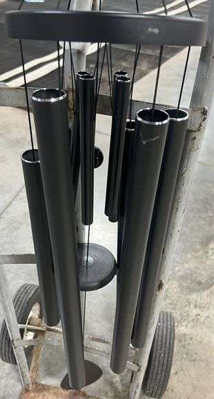 Black Double Wind Chime - Metzger Property Services, LLC