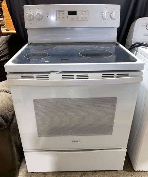 Crosley Freestanding Electric Range with Smooth Glass Cooktop - Metzger ...