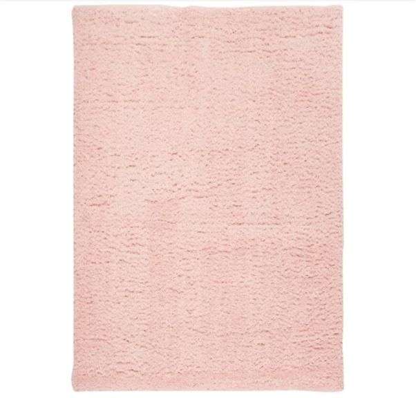SAFAVIEH Madrid Shag Blush 9 ft. x 12 ft. Solid Area Rug - Metzger ...