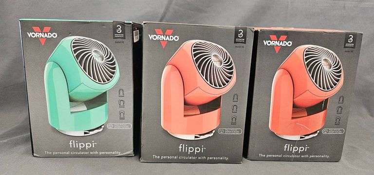 Vornado Flippi V6 Personal Air Circulators in Multiple Colors - Metzger ...