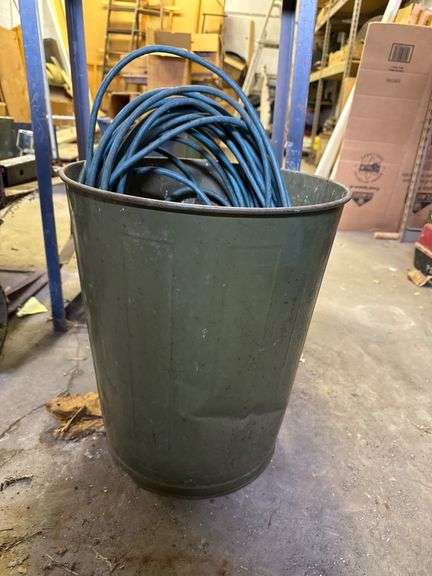 F.H. Lawson Co. Metal Bin with Coiled Cable 18” - Metzger Property ...