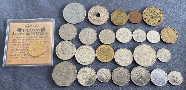 Foreign Coins and Tokens - Metzger Property Services, LLC