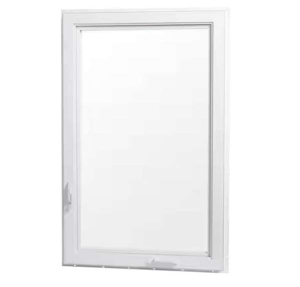 TAFCO WINDOWS 36 in. x 60 in. White Double-Pane Insulated Glass Right ...