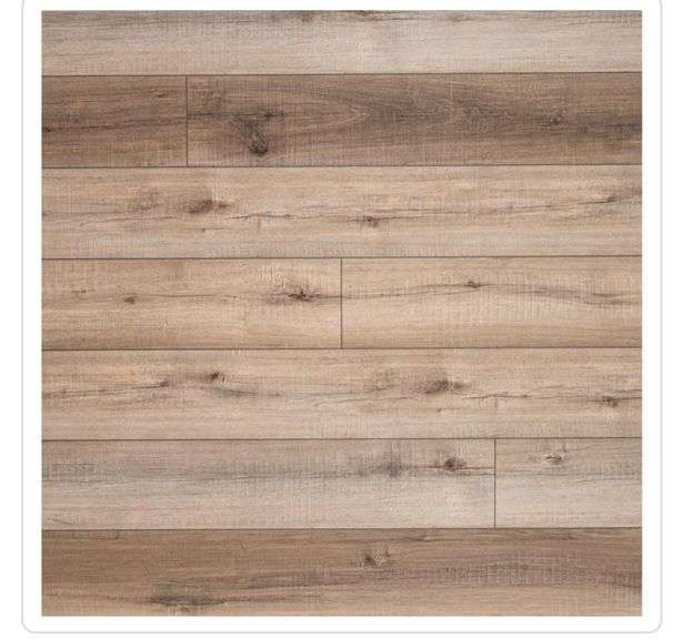 322 sq. Ft A&A Surfaces Fowler Ridge 20 MIL x 7 in. x 48 in. Waterproof ...