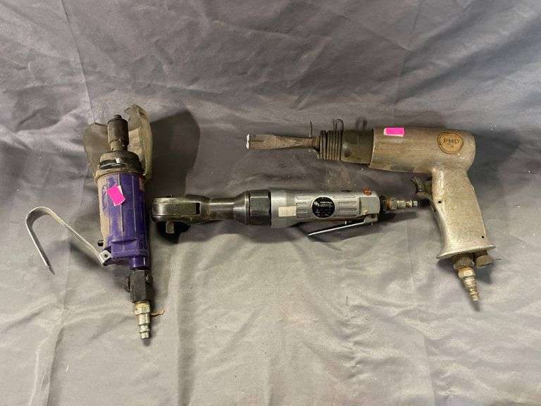 Three Pneumatic Tools: Ram-Air Cut-Off Tool, Central Pneumatic Air ...