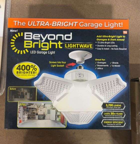Beyond bright LED Garage Light 3,700Lumens - Metzger Property Services, LLC