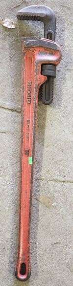 Ridgid 36-Inch Heavy-Duty Pipe Wrench - Metzger Property Services, LLC