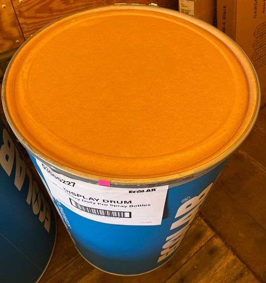 Ecolab Branded Display Drum with Cardboard Lid - Metzger Property ...