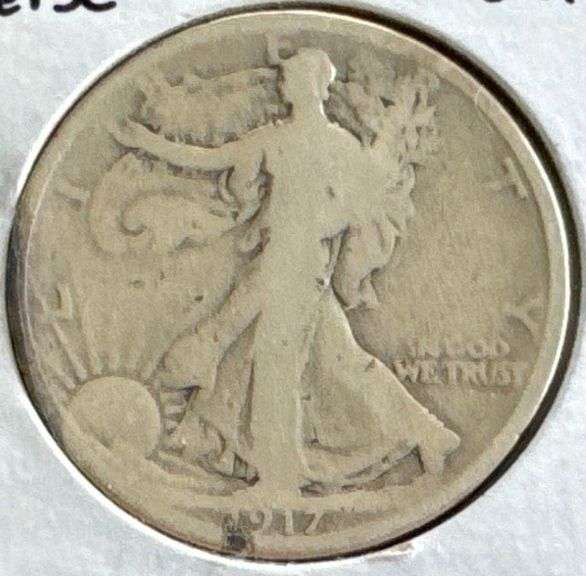 1917-D Walking Liberty Half Dollar - Metzger Property Services, LLC