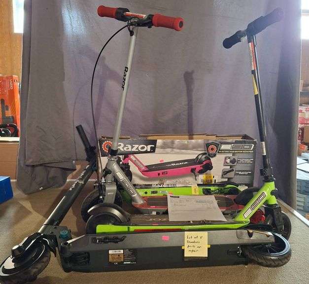 Razor Kick and Electric Scooters Assortment - Metzger Property Services ...