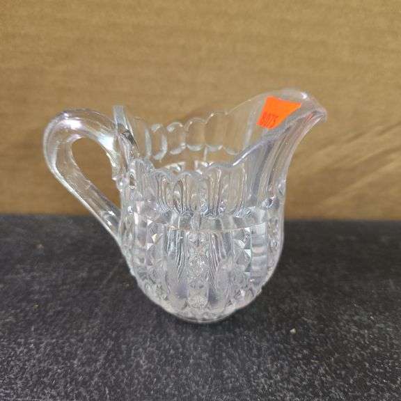 Clear glass pitcher, vase, bowl & gravy boat - Metzger Property ...