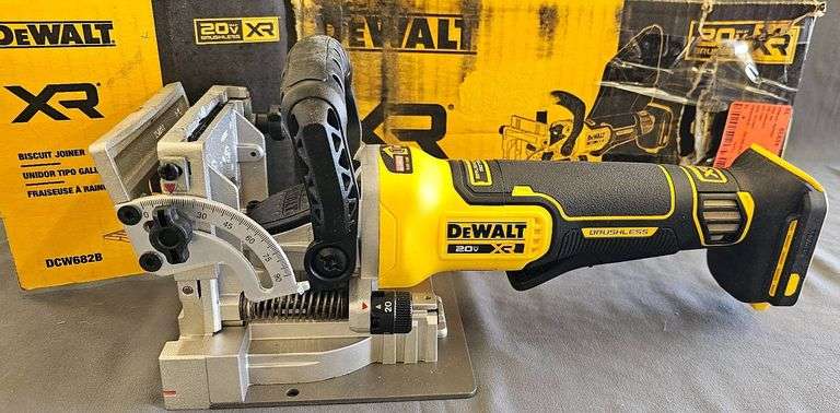 DeWalt 20V XR Brushless Biscuit Joiner, Model DCW682B - Metzger ...