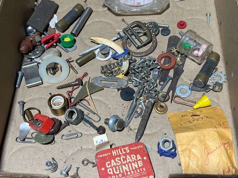 Metal and Small Utility Items with Two Metal Vessels - Metzger Property ...