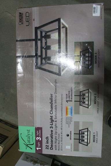 FEIT ELECTRIC - Katalyst 60-Watt 3-Light Matte Black Modern Adjustable ...