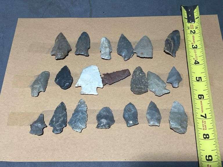 Points and Stones in Display Case - Metzger Property Services, LLC