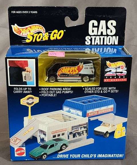 Hot Wheels Sto & Go Gas Station Playset in Original Packaging - Metzger ...