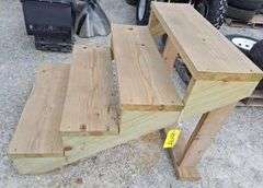 Pressure treated steps 36x42" - Metzger Property Services, LLC