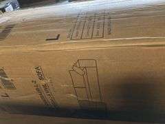 Allwex VIVI 104 in. Wide Arm 2-Piece Morden Corduroy Fabric L-Shape ...