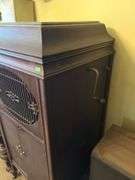 Brunswick Phonograph Model 109 Console with Carved Front Panel ...