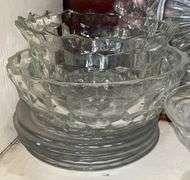 Fostoria American Clear Pattern Glassware Set - Metzger Property ...