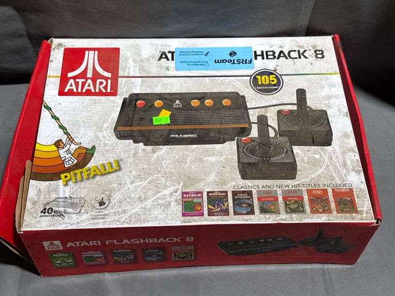 Atari Flashback 8 Console with Controllers and Manual - Metzger Property Services, LLC