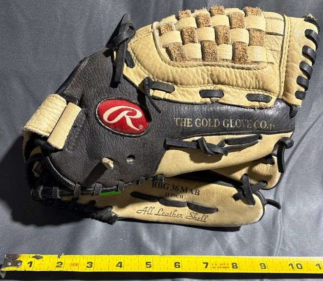 Rawlings RBG36MAB Baseball Glove with Basket-Web Design - Metzger ...