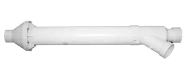 Rheem 3 in. PVC Horizontal or Vertical Concentric Vent Termination Kit ...