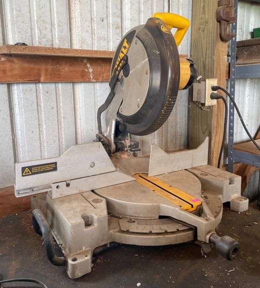 DeWalt DW705 12-Inch Compound Miter Saw, 15 Amp - Metzger Property ...