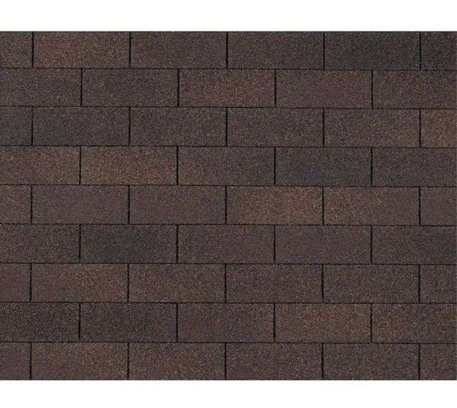 Owens Corning Supreme Brownwood Algae Resistant 3-Tab Roofing Shingles ...
