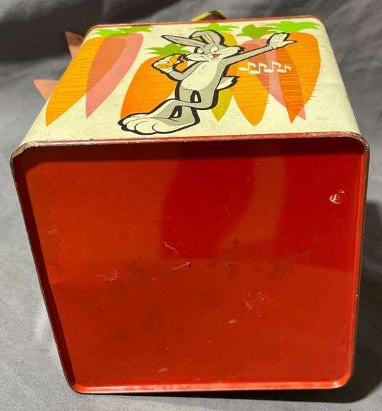 Bugs Bunny Tin Jack-in-the-Box by Mattel, Model MR-322, 6”H - Metzger ...
