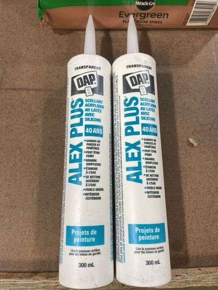 2 / DAP Alex Plus Transparent Adhesive - Metzger Property Services, LLC