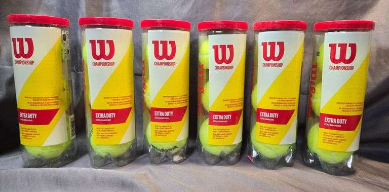 18 Wilson Extra Duty Tennis Balls - Metzger Property Services, LLC