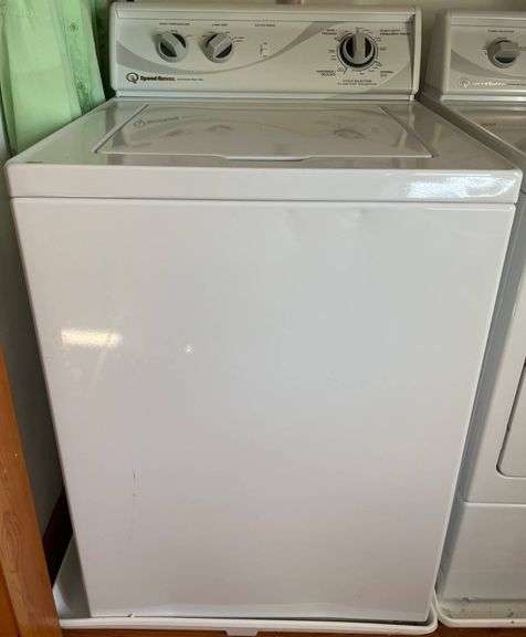 Speed Queen Top-Load Washing Machine, Model AWN432SP113TW01 - Metzger ...