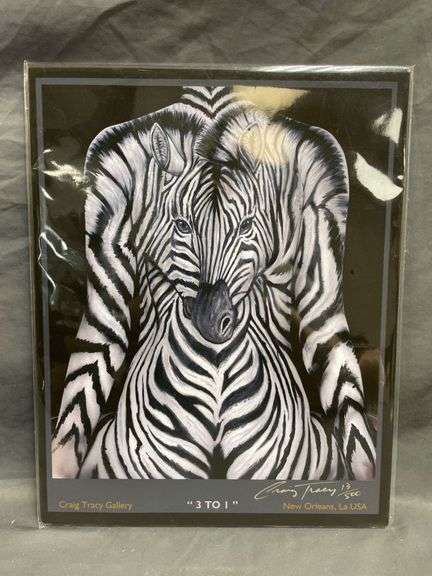 Craig Tracy Limited Edition Print ‘3 To 1’ Signed and Numbered, New ...
