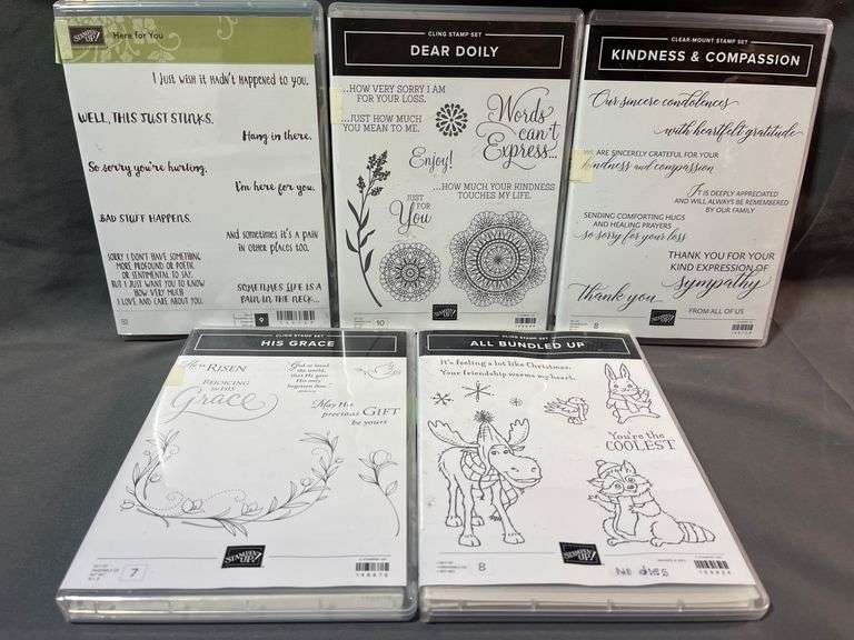 5 Stampin’ Up! Rubber Stamp Sets Featuring Nature and Sentiment Designs ...