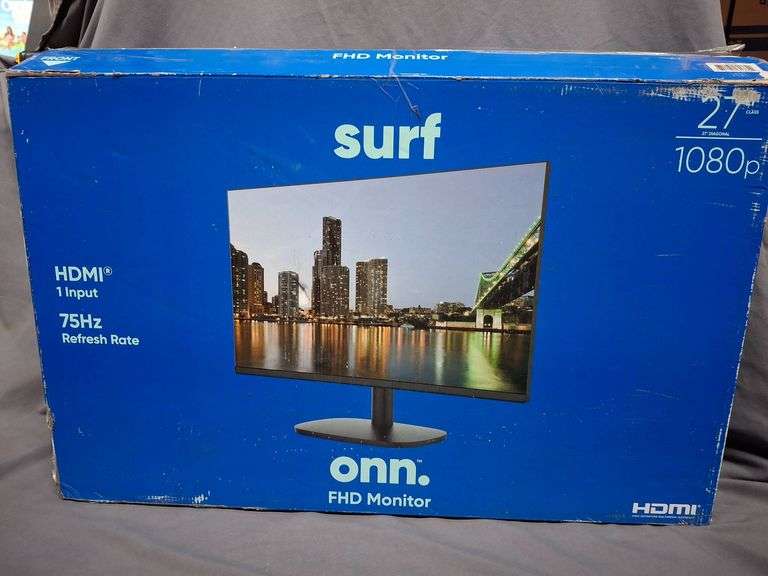 Onn 27-Inch Full HD Monitor with 75Hz Refresh Rate - Metzger Property ...