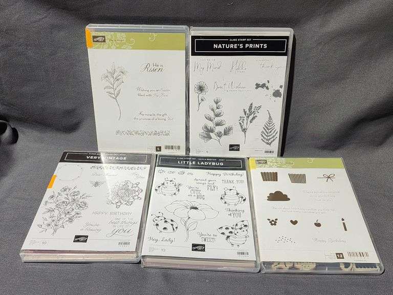 Rubber and Polymer Stamp Sets by Stampin’ Up Featuring Nature Prints ...